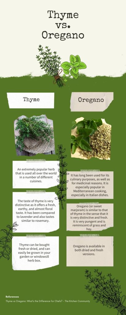 Comparing The Ultimate Herbs - Thyme Vs. Oregano