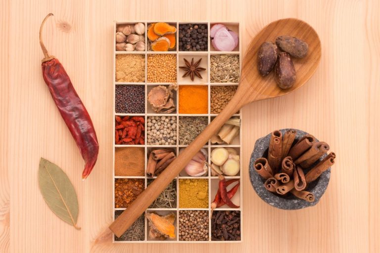 4 Types Of Spicy & 15 Must-have Spices (table)